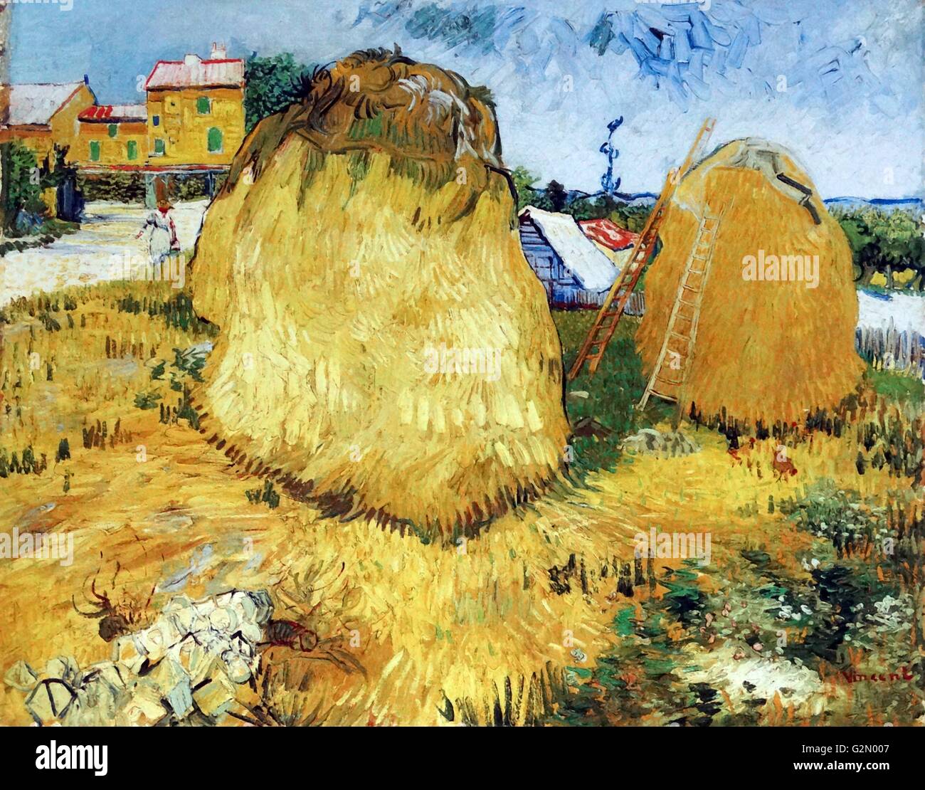 Painting by the famous Dutch artist Vincent Van Gogh (30th March 1853 ...