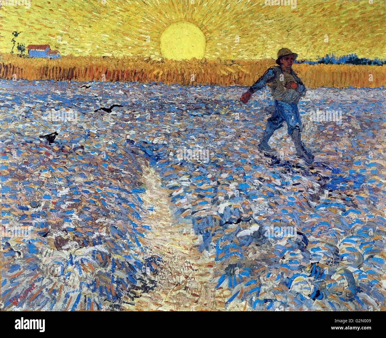 Painting by the famous Dutch artist Vincent Van Gogh (30th March 1853 ...