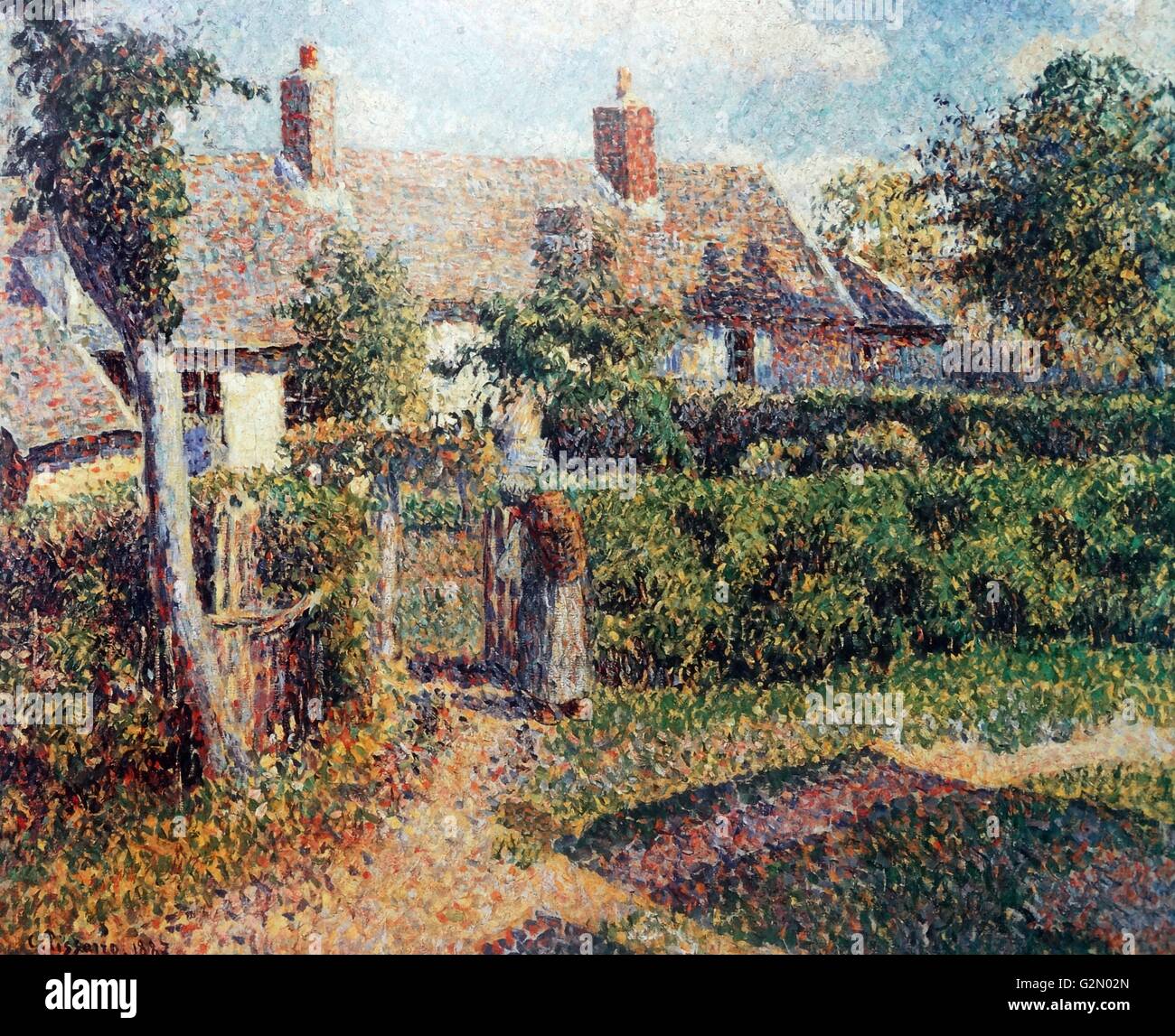 Art painting camille pissarro hi-res stock photography and images - Alamy