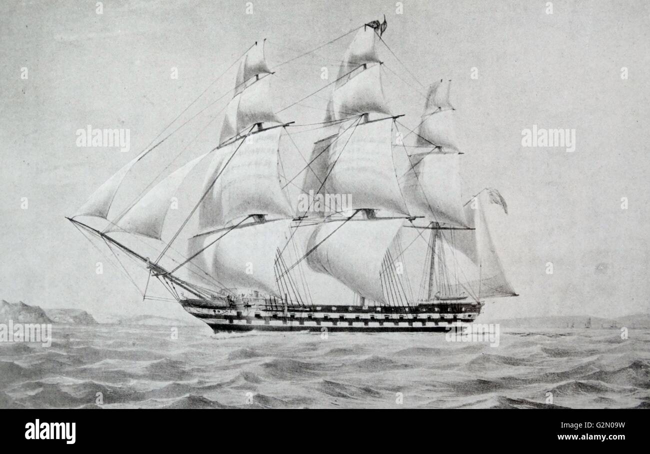 East india company ship hi-res stock photography and images - Alamy