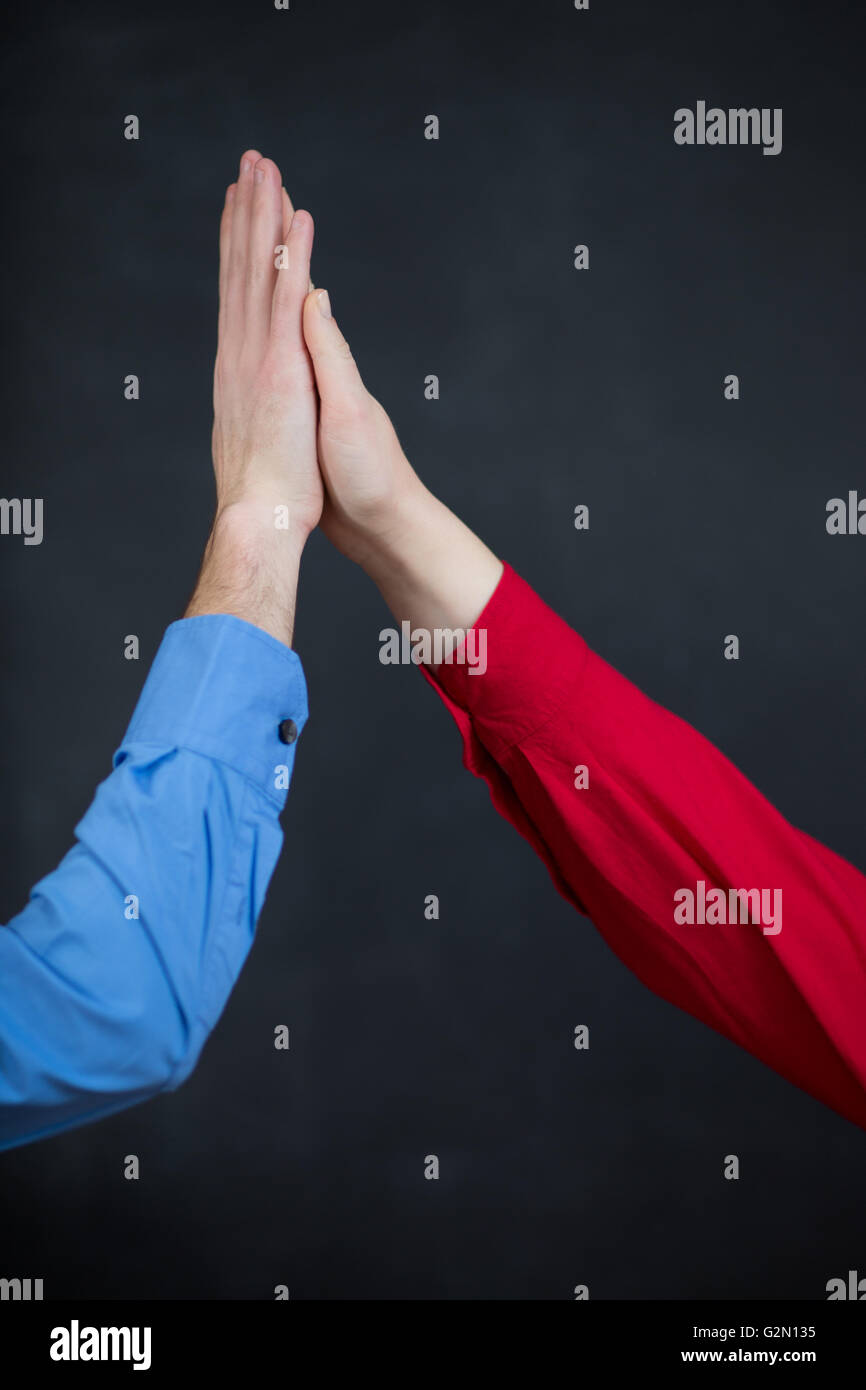 handshake two hands for men and women Stock Photo - Alamy