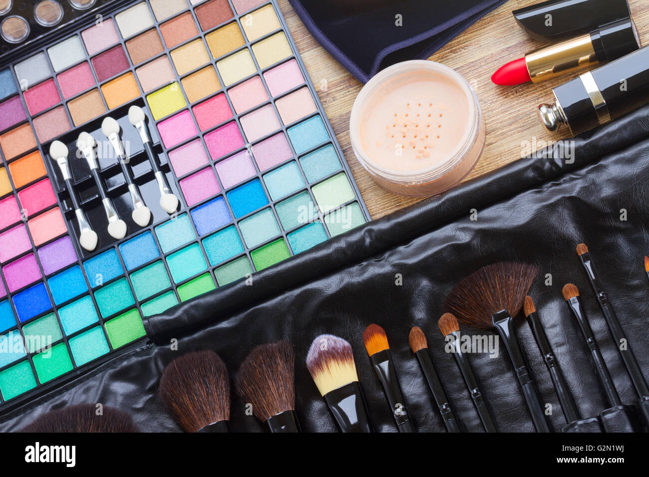 frame of make up Stock Photo - Alamy