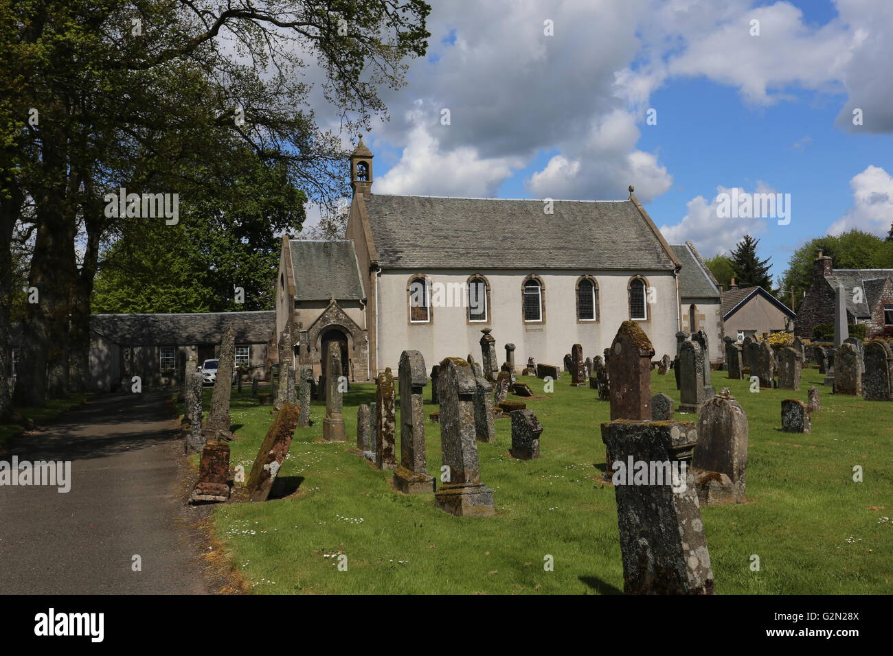 Ardoch Parish Church Braco Scotland May 2016 Stock Photo - Alamy