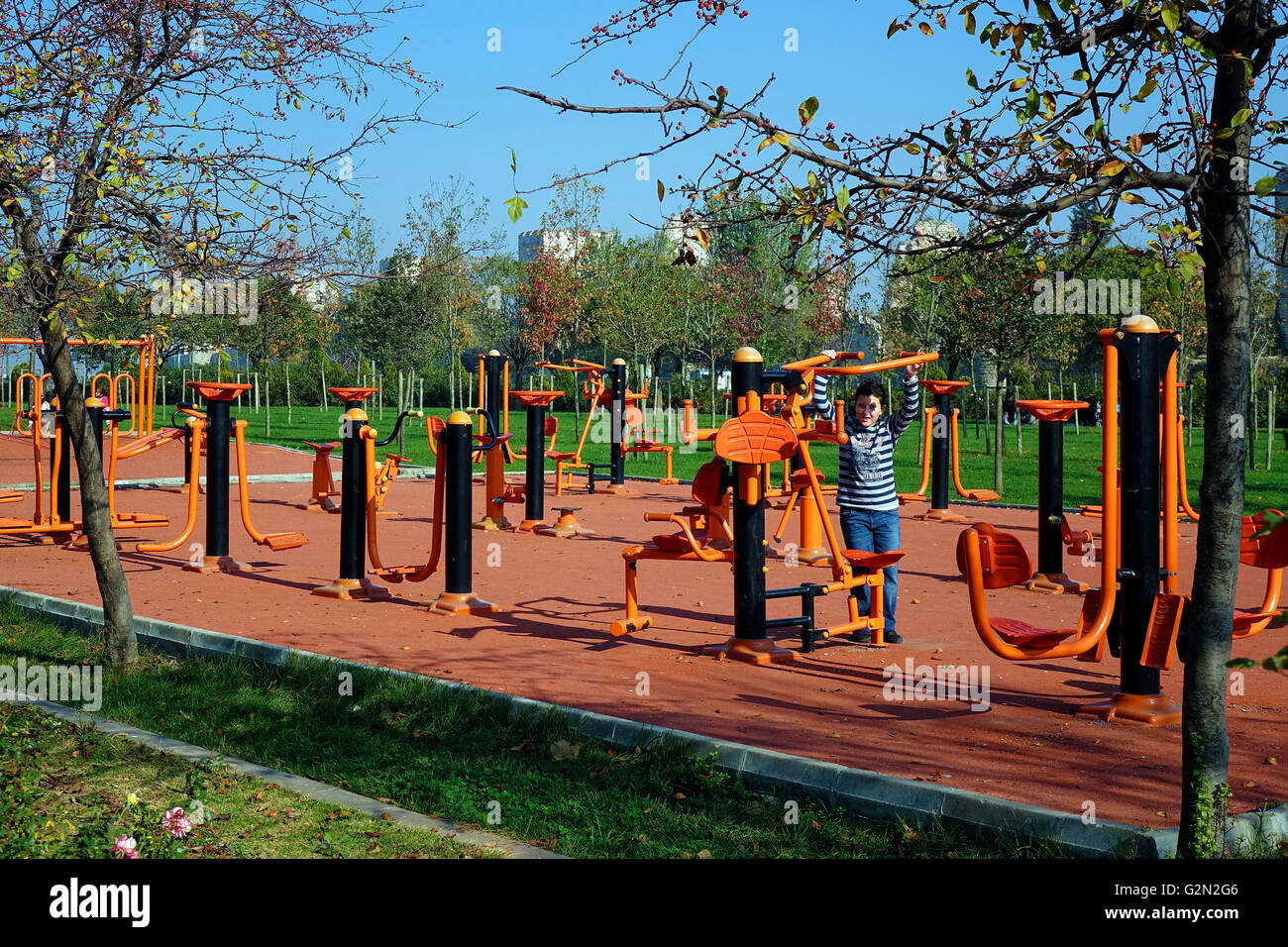 Open Gym for public Stock Photo - Alamy