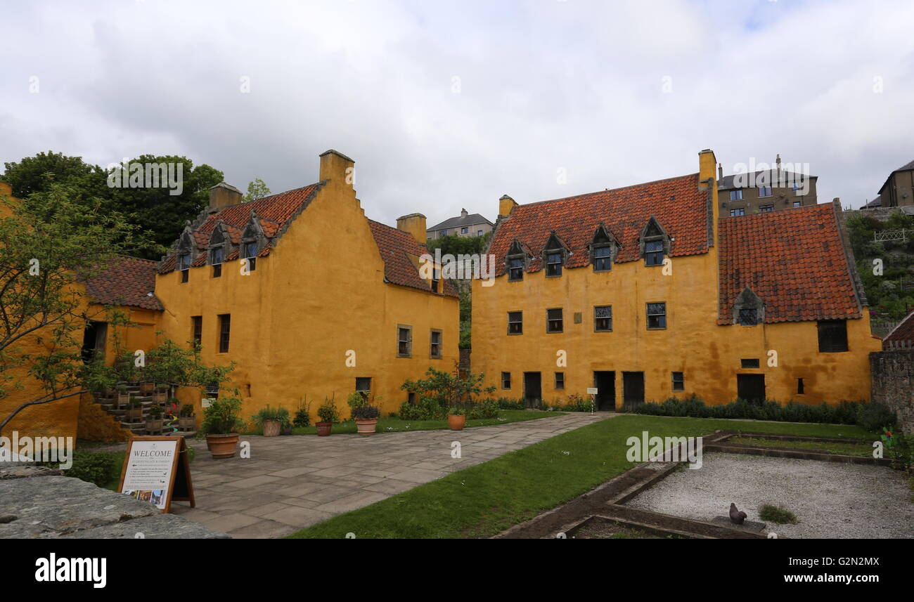 Exterior of Culross Palace Fife Scotland May 2016 Stock Photo - Alamy
