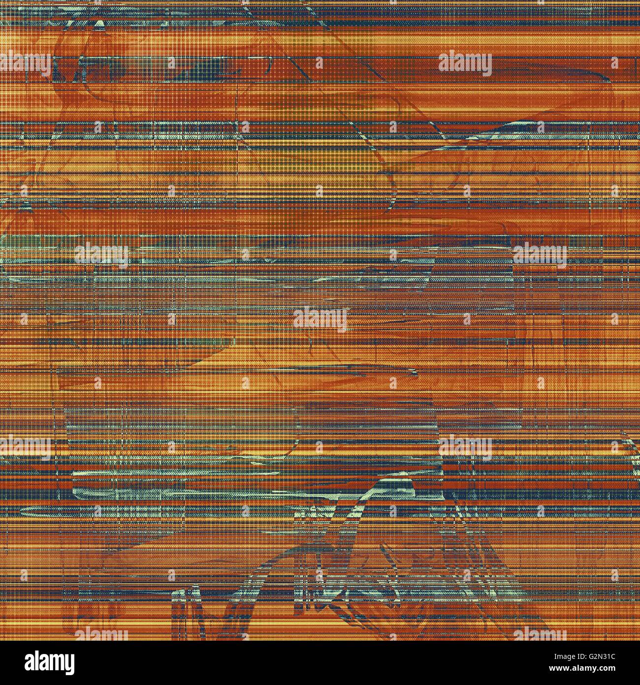 Retro style texture for your layouts. Grunge background with different ...