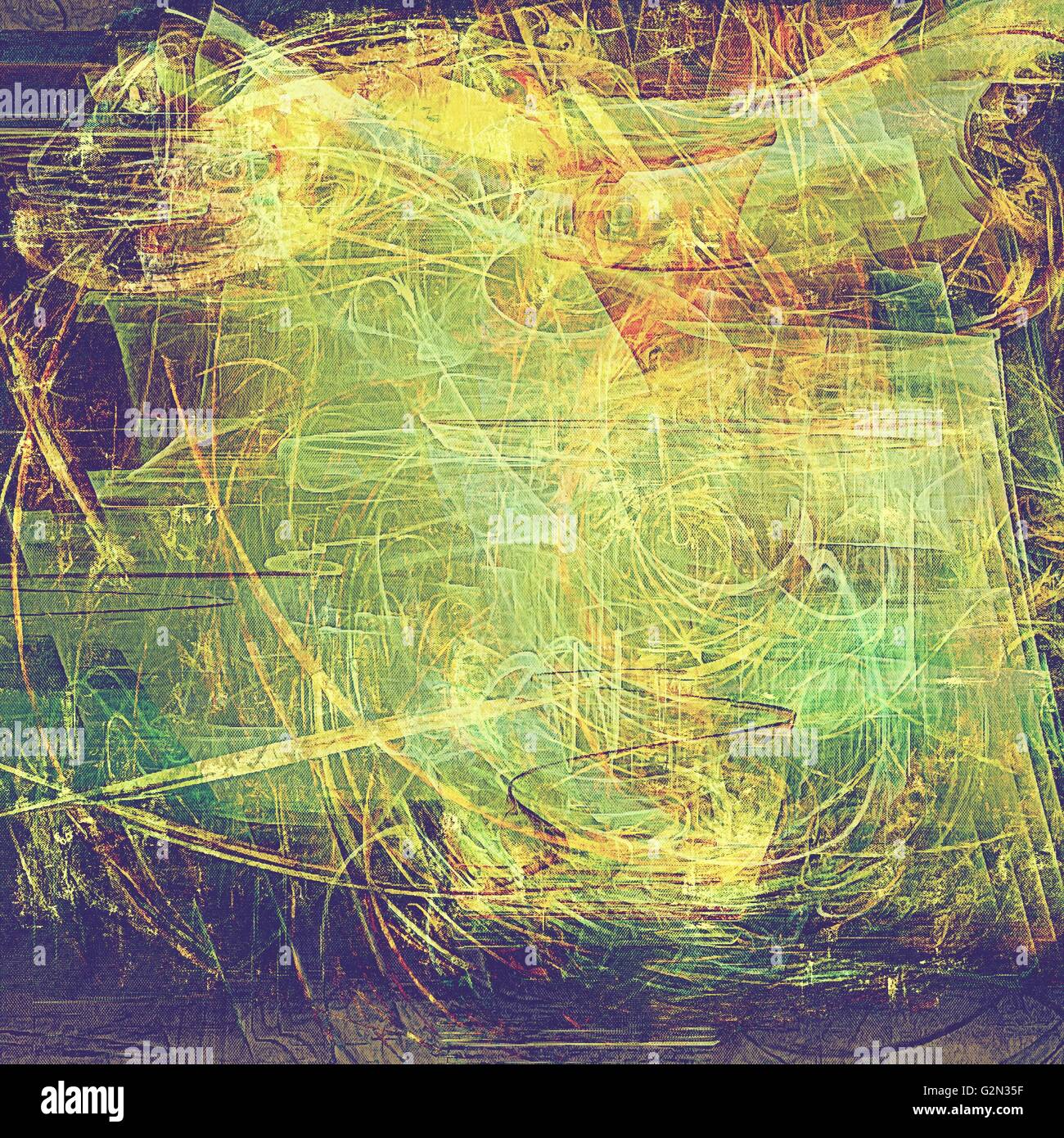 Retro texture, shabby and ragged background in grunge style. With ...