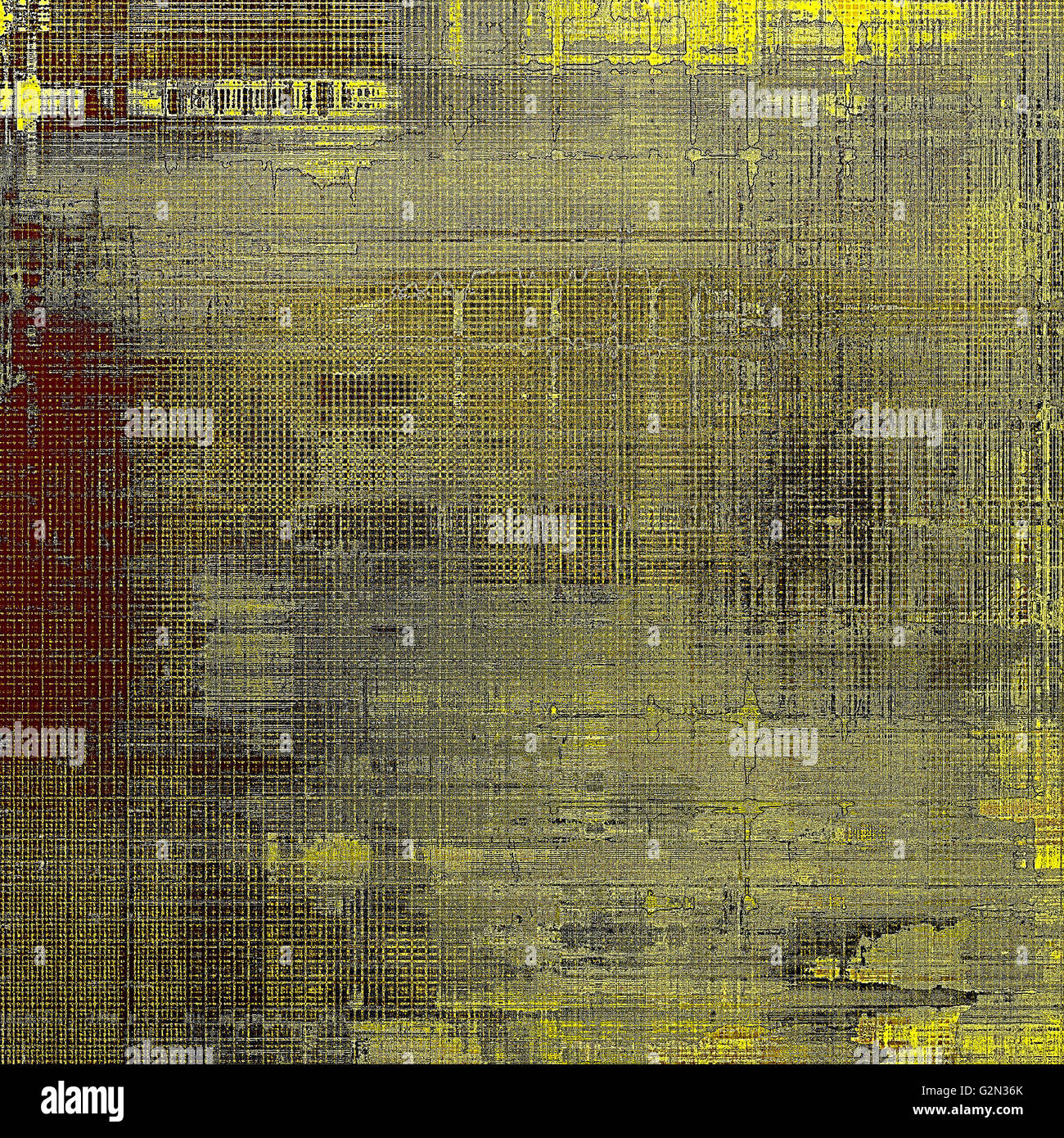 Grunge background or vintage texture in traditional retro style. With ...