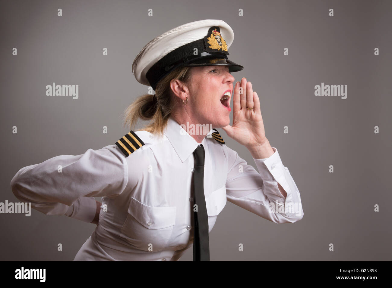 Shouting Order High Resolution Stock Photography and Images - Alamy