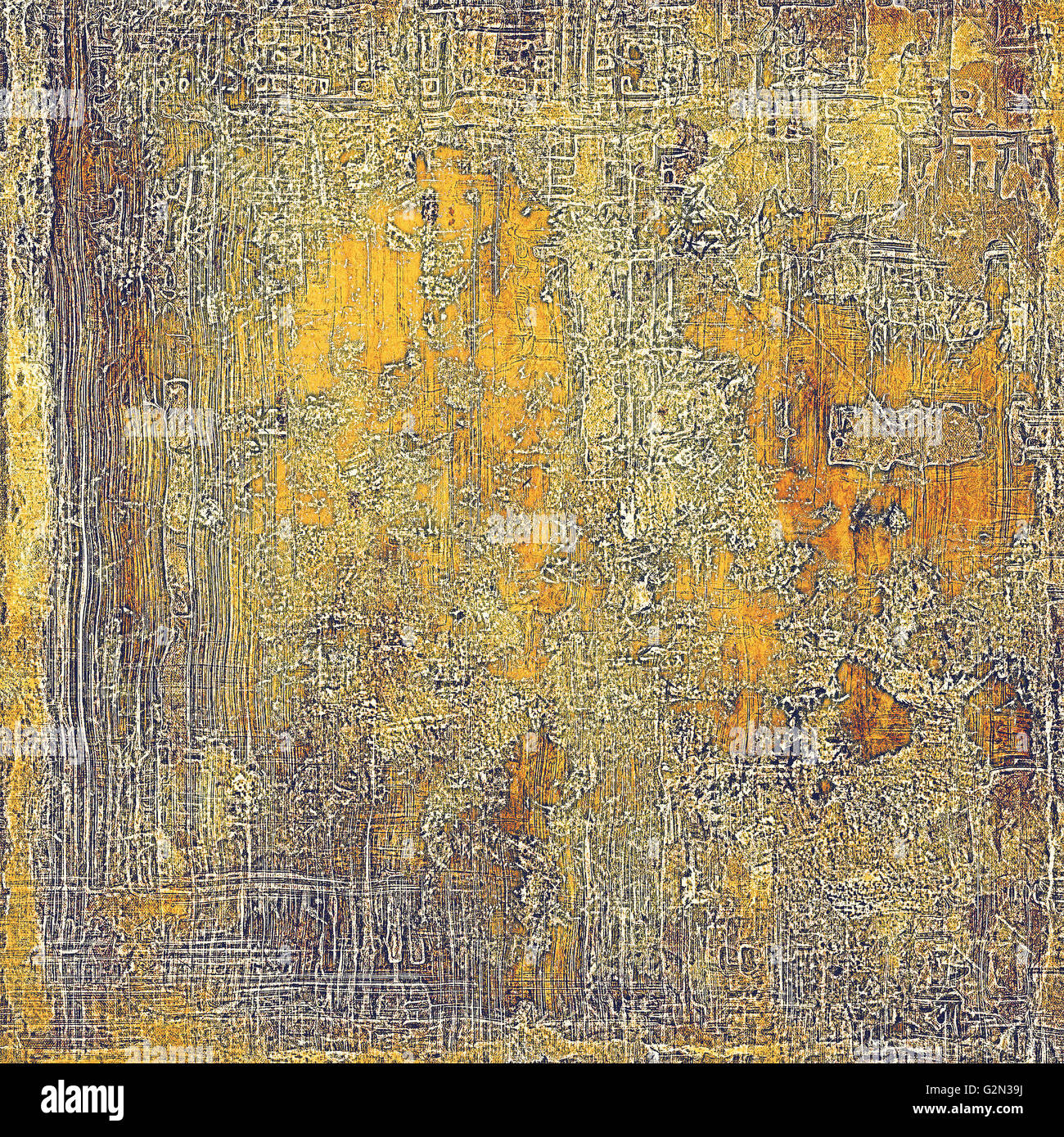 Grunge background or vintage texture in traditional retro style. With ...