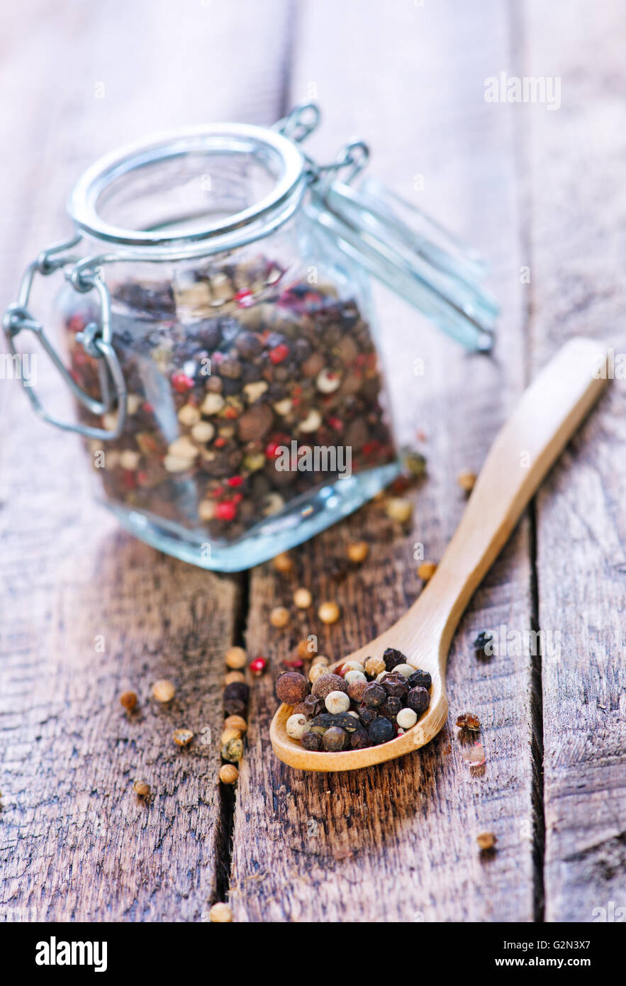 Crushed red pepper in bottle hi-res stock photography and images - Alamy