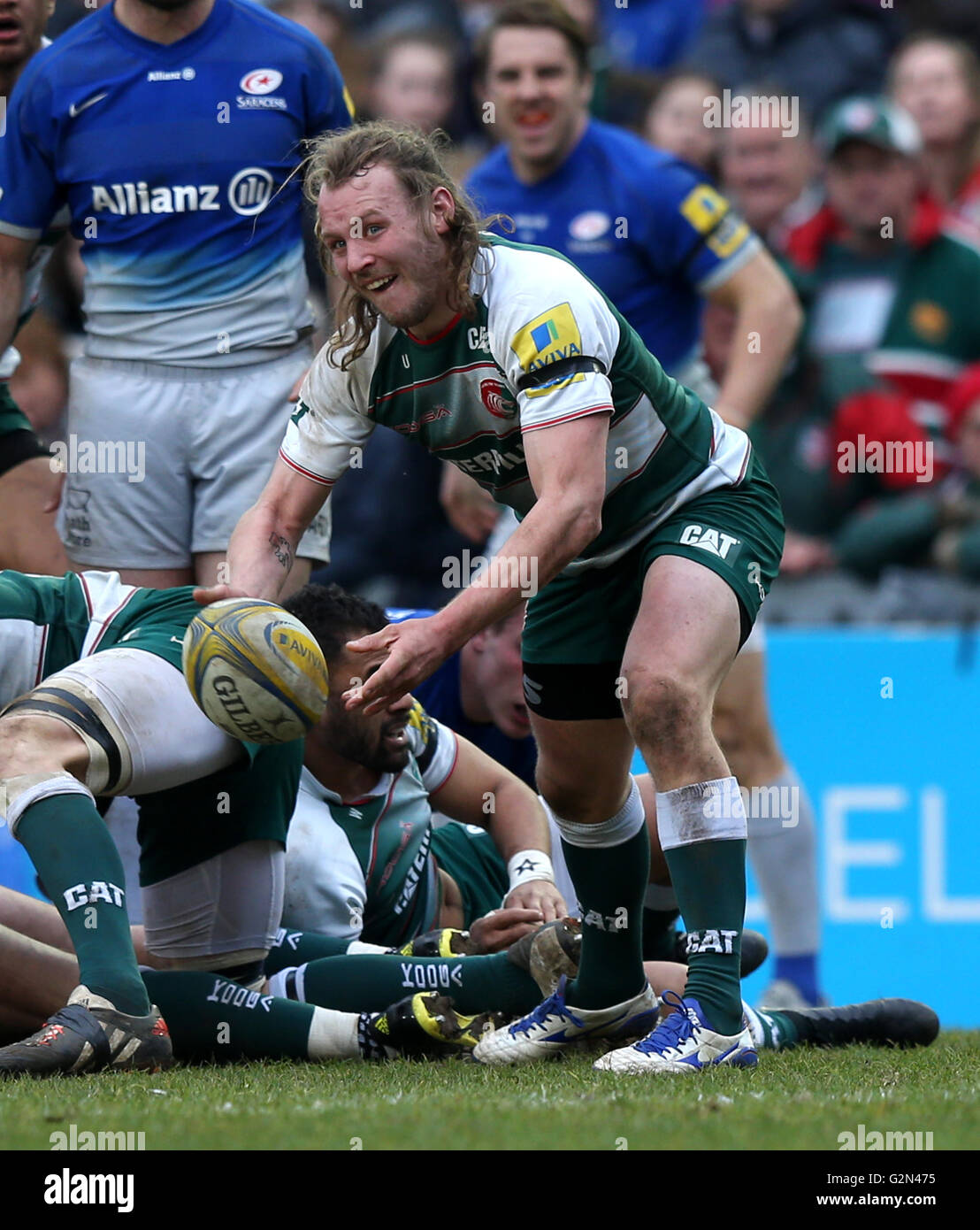Sam Harrison, Leicester Tigers Stock Photo - Alamy