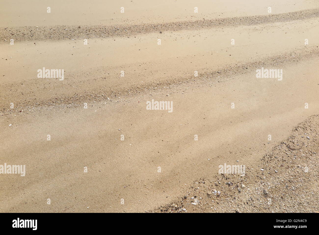Texture lines of sand on the beach Stock Photo - Alamy