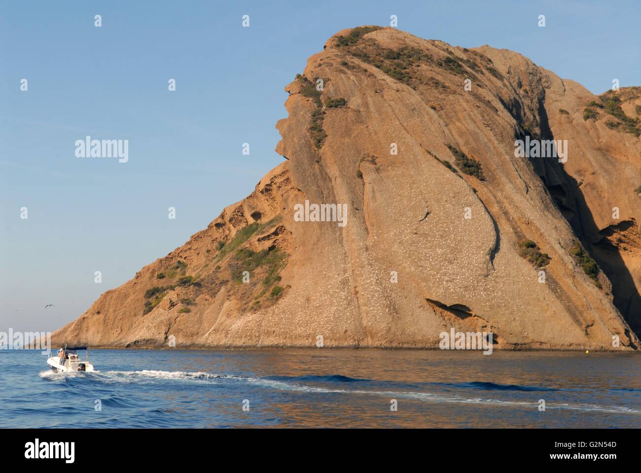 southern France , the coast at Eagle Cape, between La Ciotat and Cassis ...