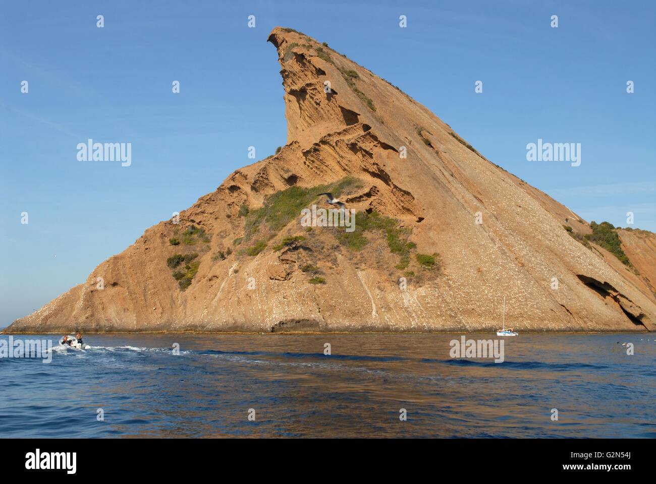 southern France , the coast at Eagle Cape, between La Ciotat and Cassis ...