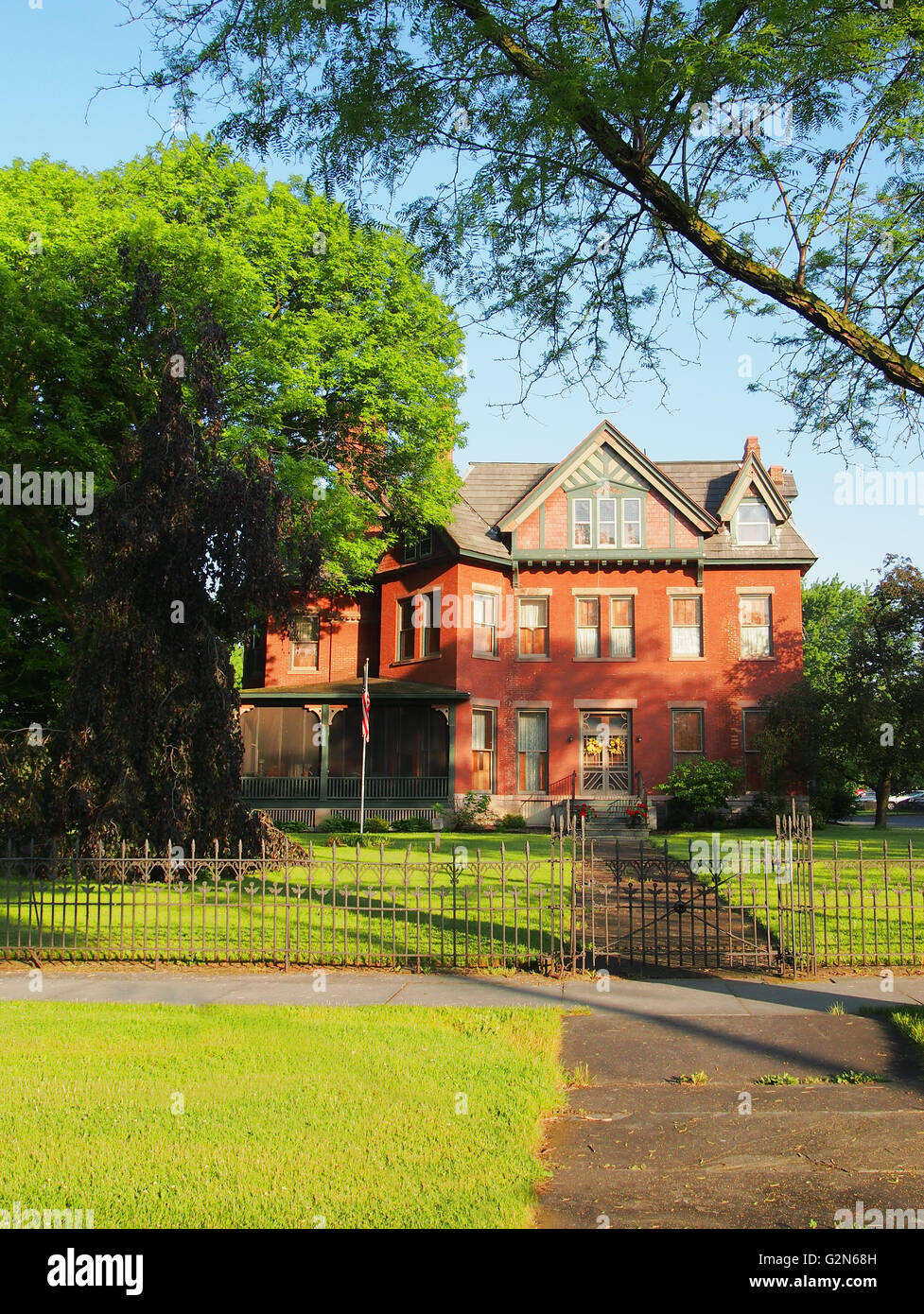 Seneca Falls Historical Society Museum Stock Photo - Alamy