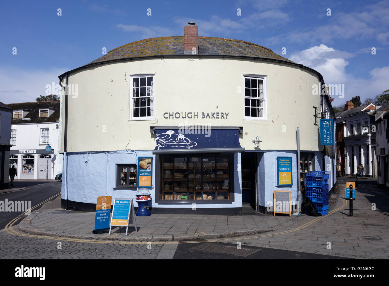 Chough Bakery in Padstow Stock Photo - Alamy