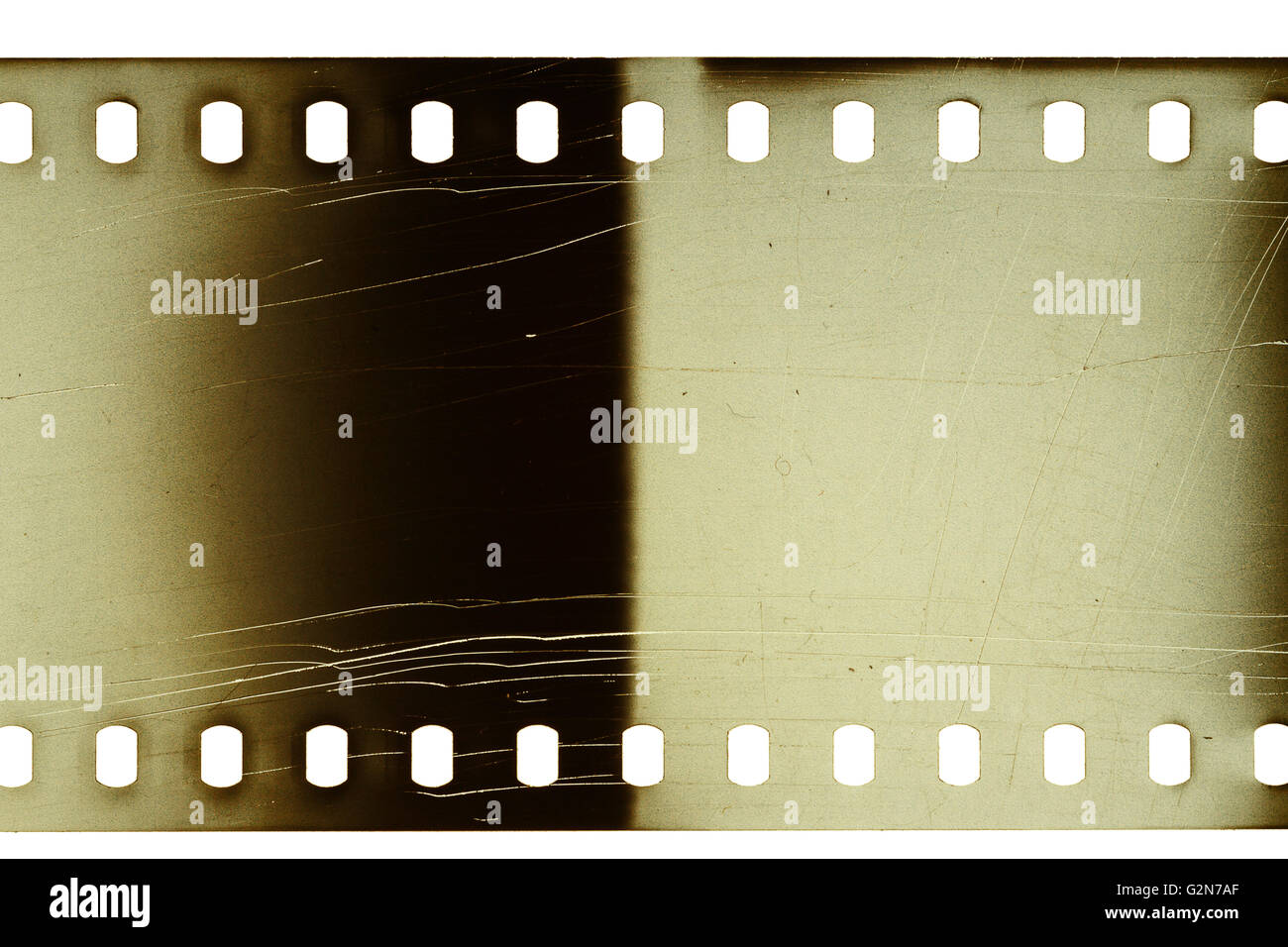 Blank yellow vibrant noisy film strip texture background Stock Photo ...