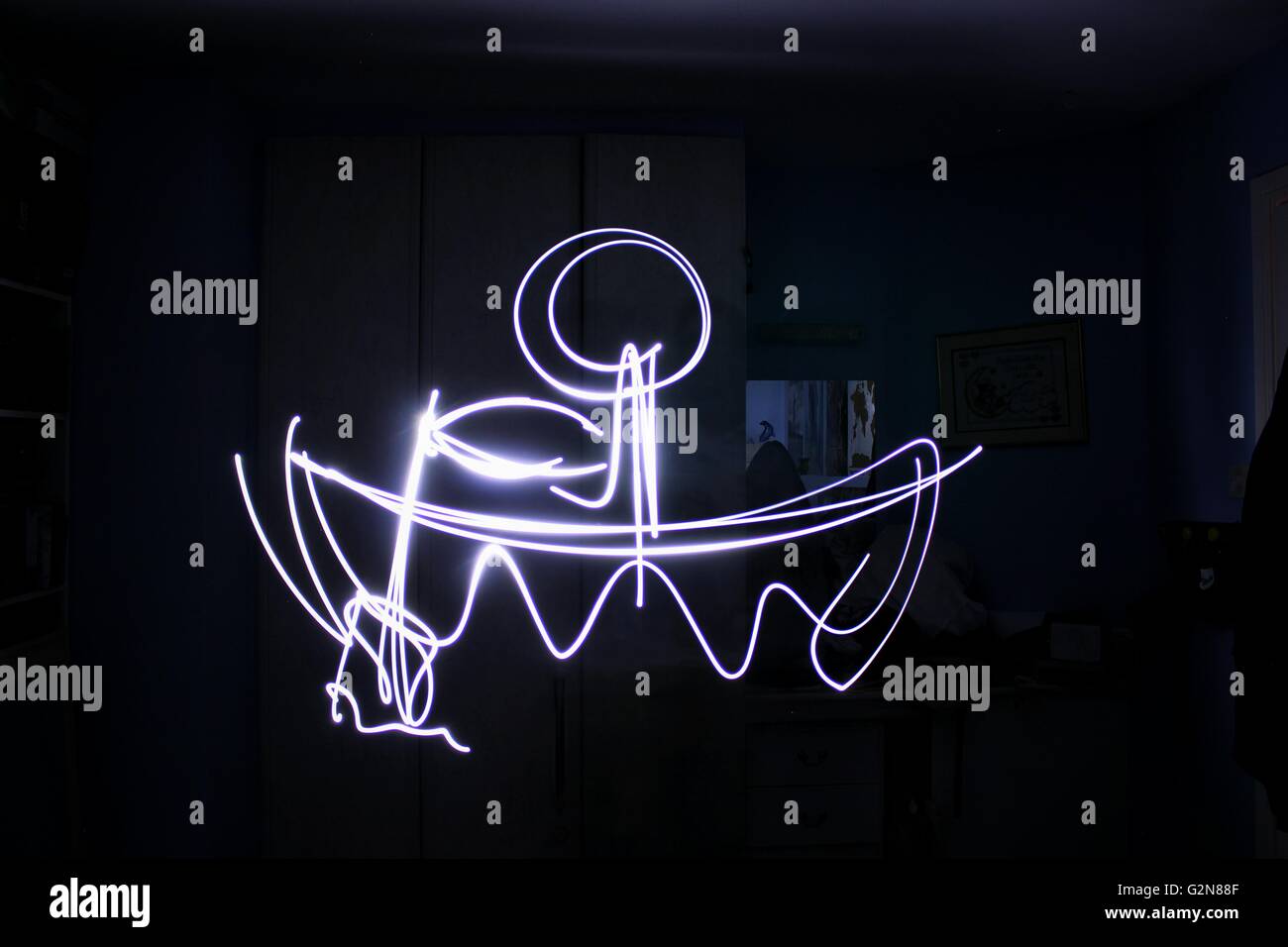 Stick person drawing hi-res stock photography and images - Alamy