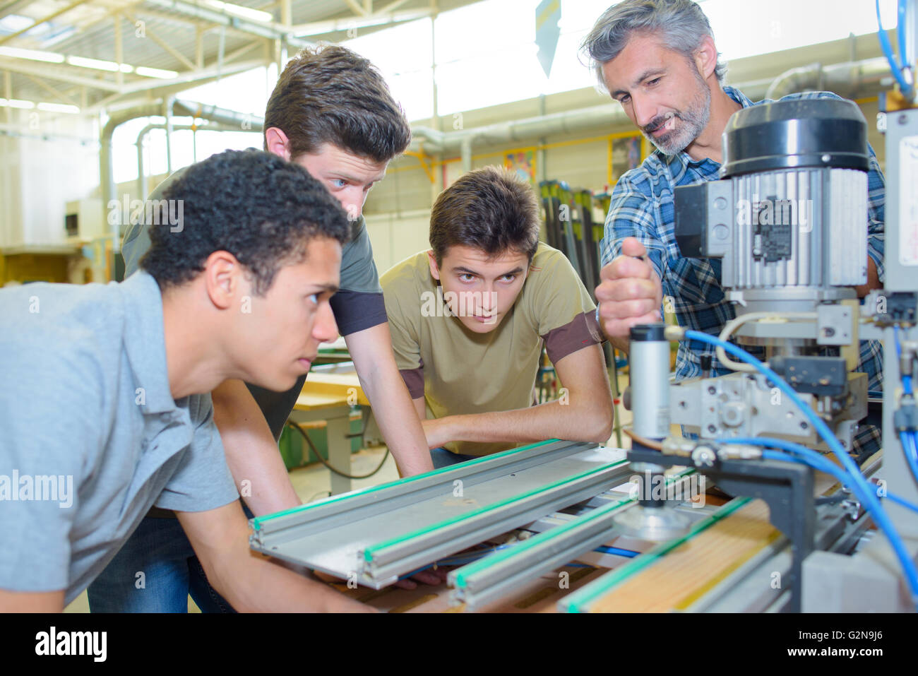 Four operation machine hi-res stock photography and images - Alamy