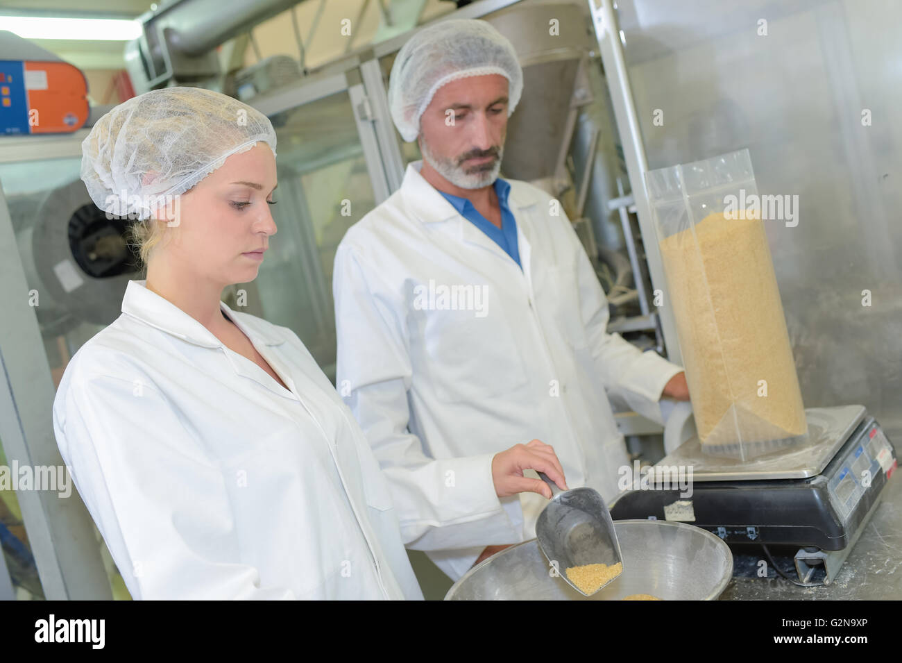 putting the right amount Stock Photo - Alamy