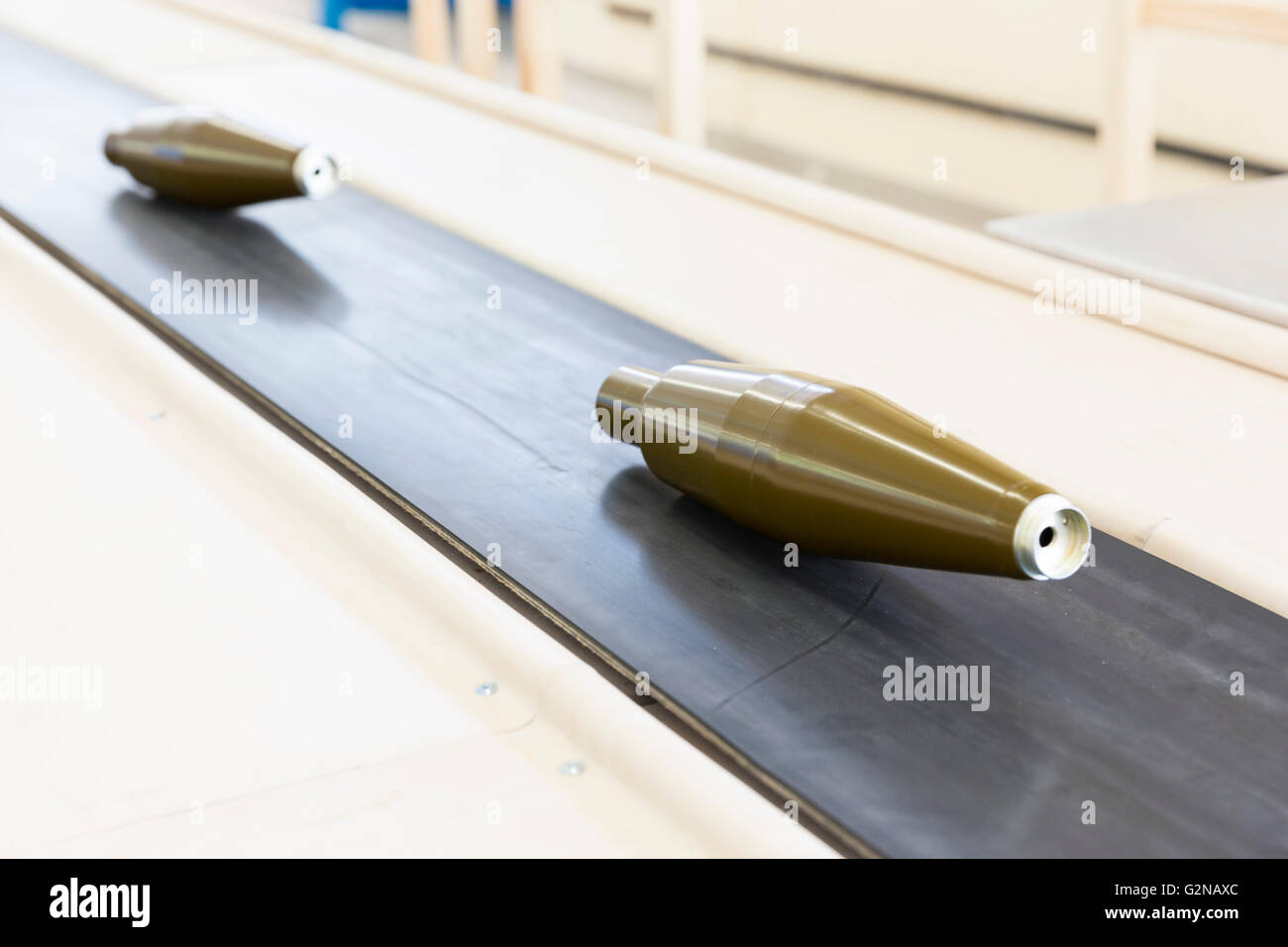 Two RPG rocket explosives elements of anti tank rocket-propelled ...