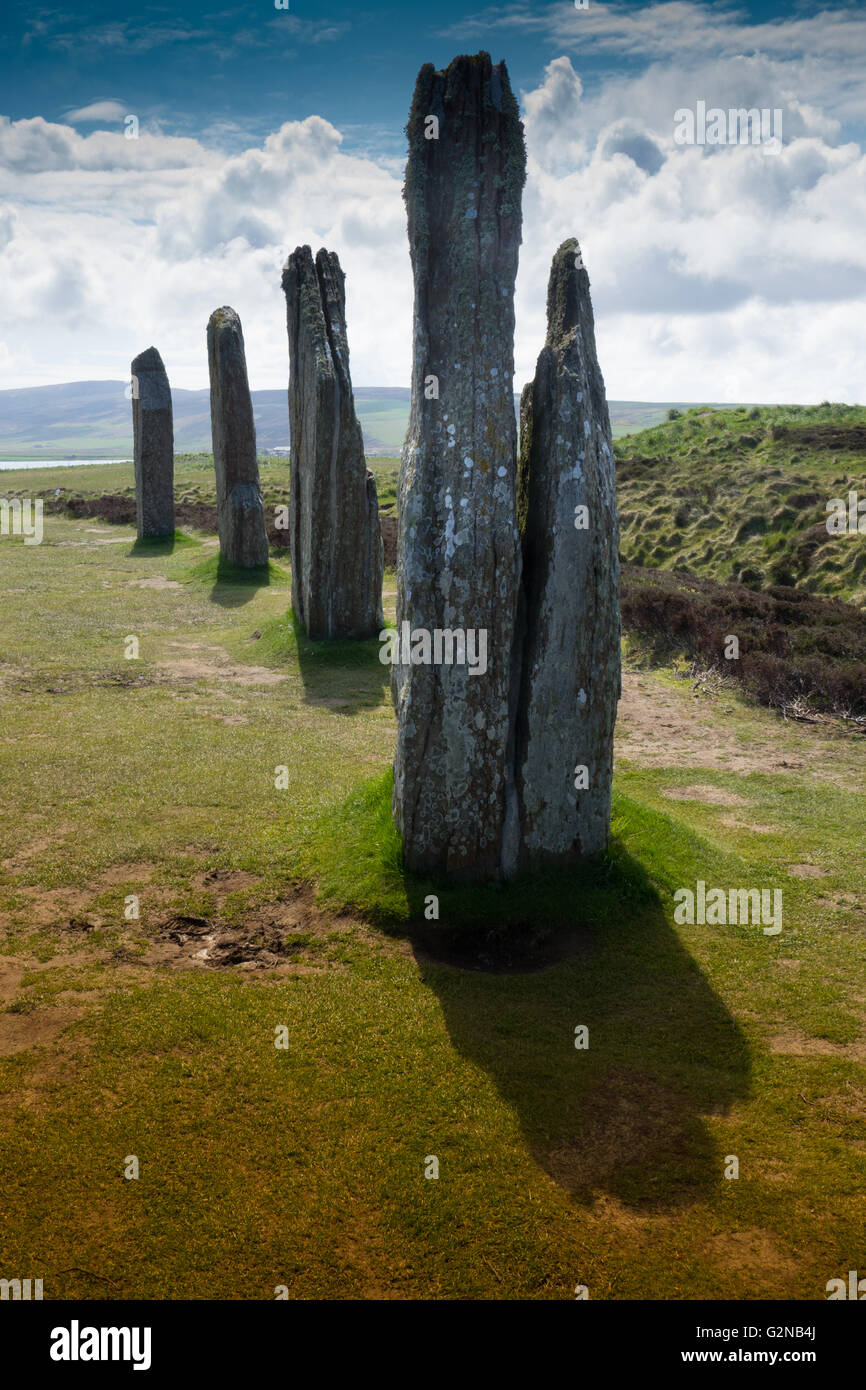 The Ring of Brodgar stone circle, Orkney, Scotland Stock Photo - Alamy