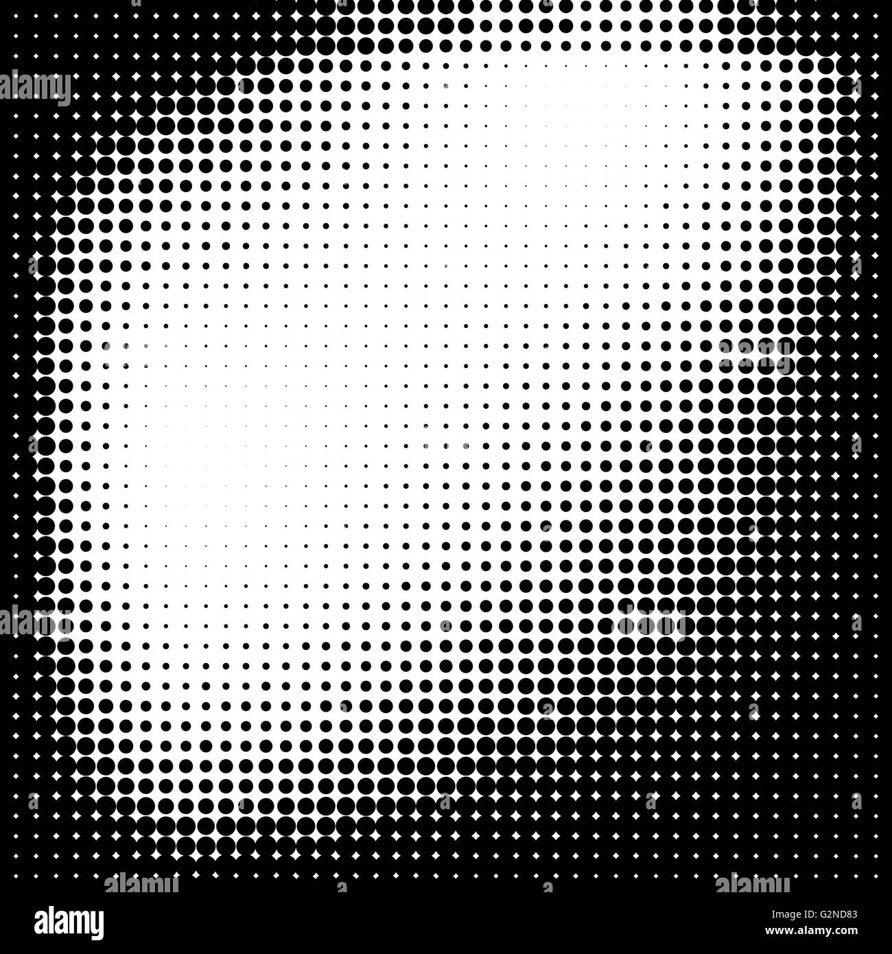 Halftone background.Halftone dots frame.Abstract vector illustration ...