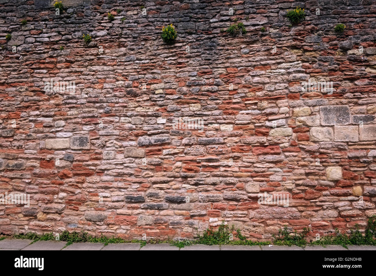 Rough stone wall for use as a texture or background in a composite ...