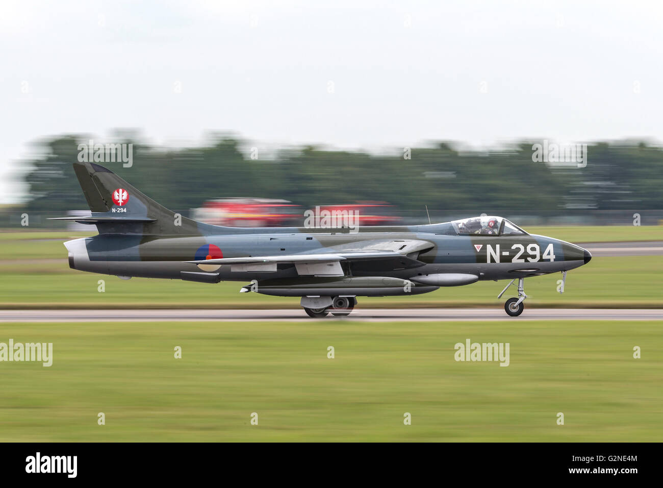 Hawker Hunter F.6A G-KAXF from the Dutch Hawker Hunter Foundation at ...