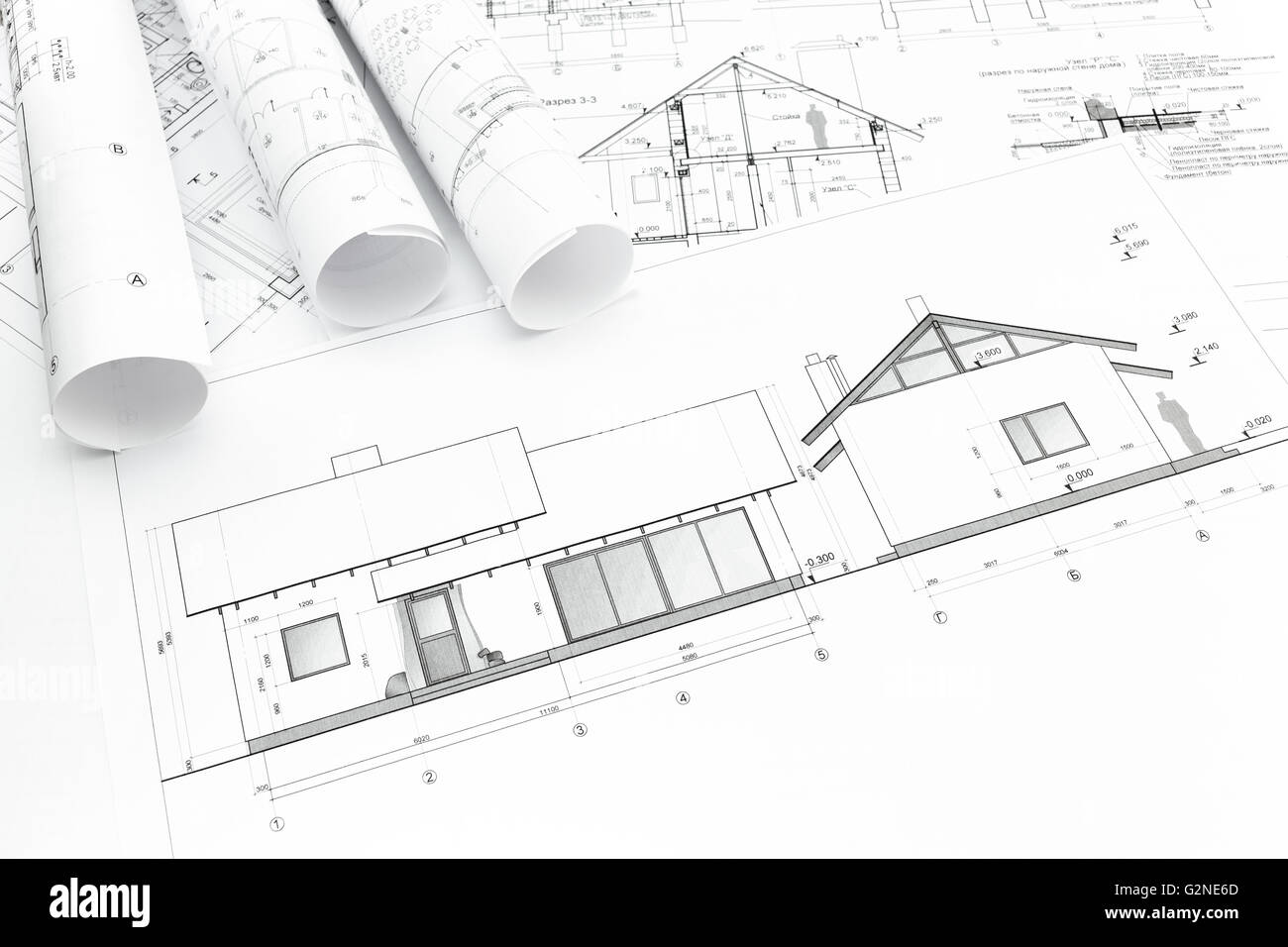 House Construction Blueprints