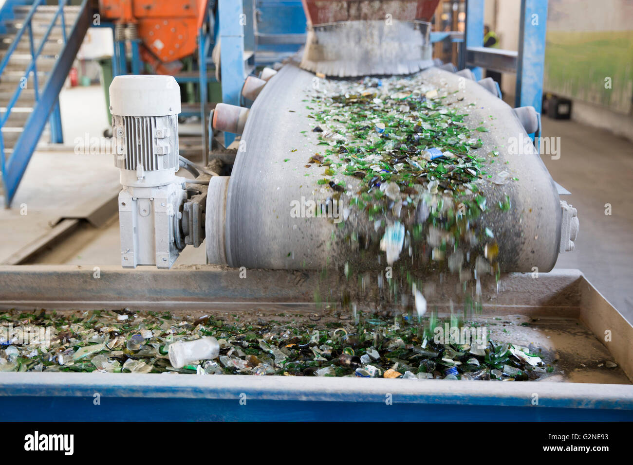 Glass Recycling Plant