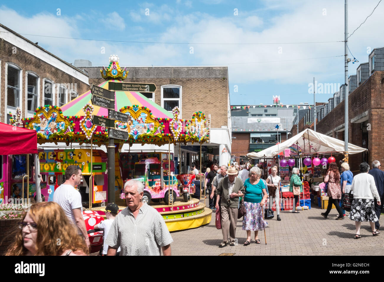 Market Day,held on Wednesdays in Carmarthen Town Centre ...