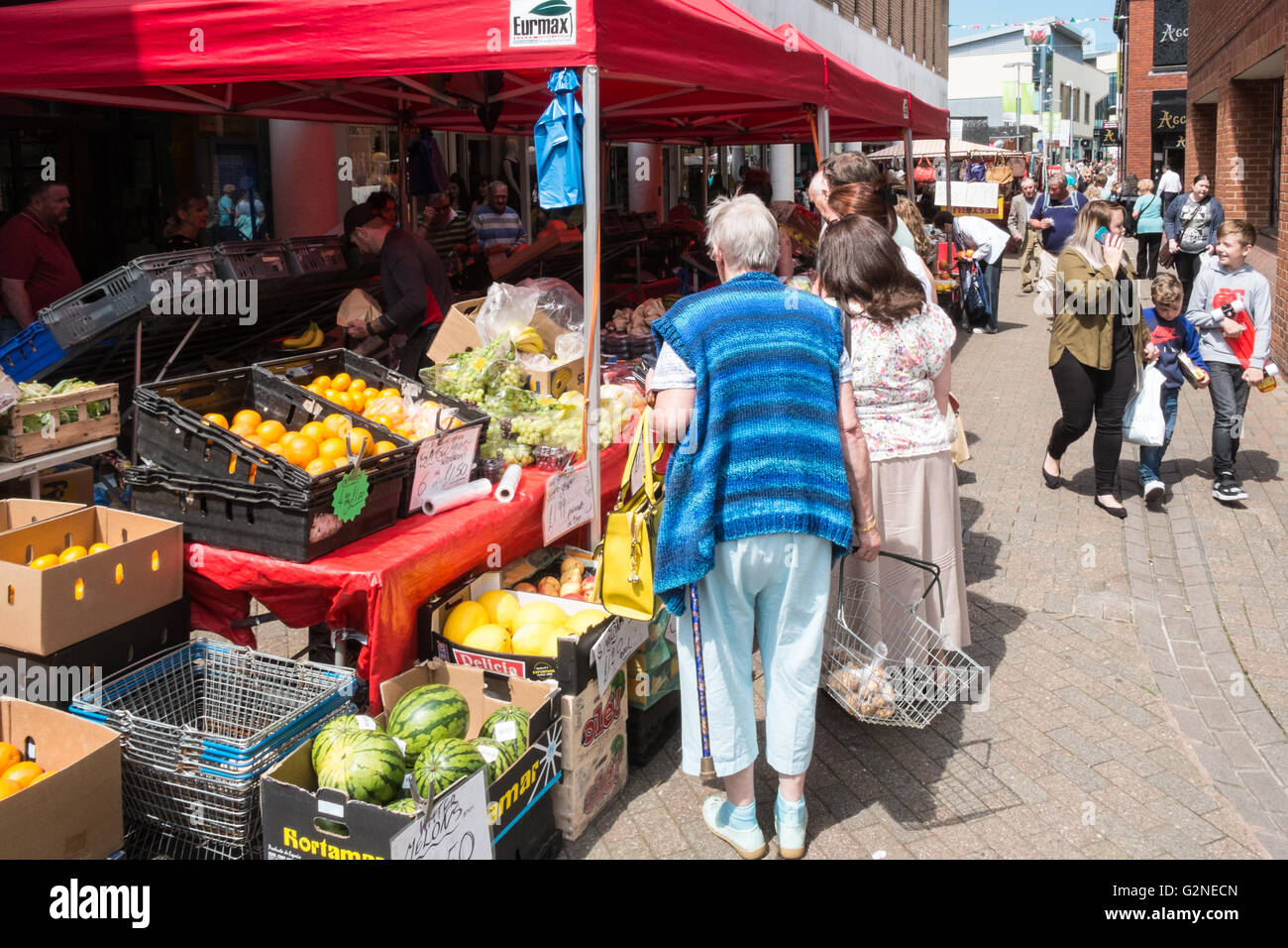 Market Day,held on Wednesdays in Carmarthen Town Centre ...