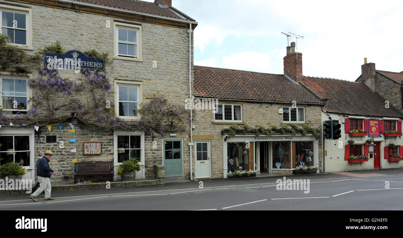 The feathers pub hi-res stock photography and images - Alamy