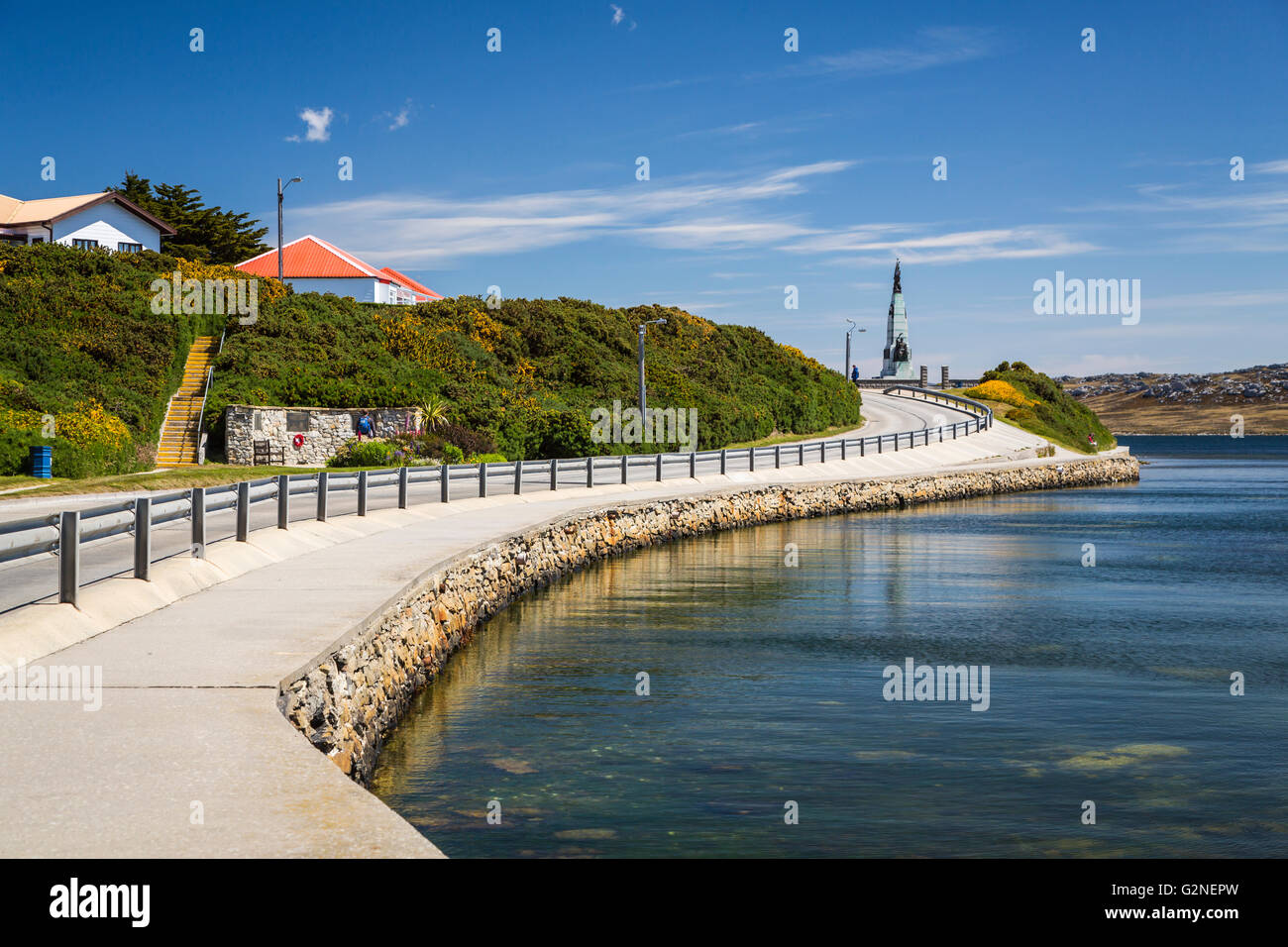 Stanley, the capital of the Falkland Islands, British Overseas ...