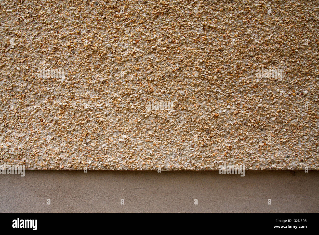 Pebbledash and concrete wall render, background texture Stock Photo - Alamy