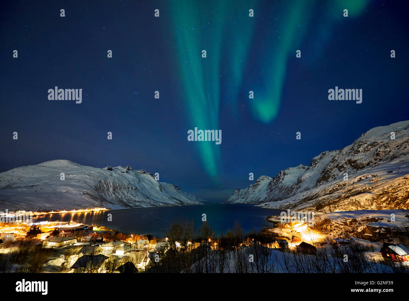 Tromso norway aurora hi-res stock photography and images - Alamy