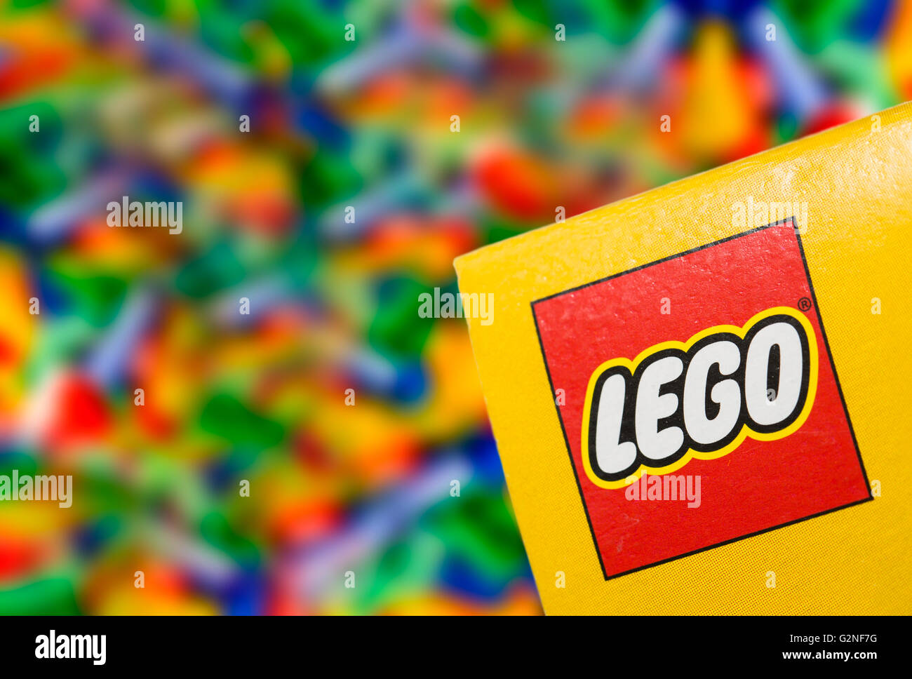 Lego logo hi-res stock photography and images - Alamy