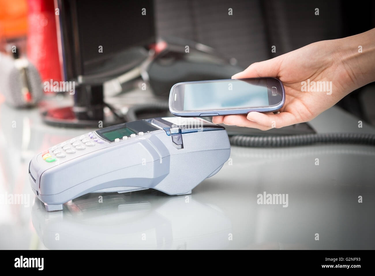 Nfc contactless payment hi-res stock photography and images - Alamy