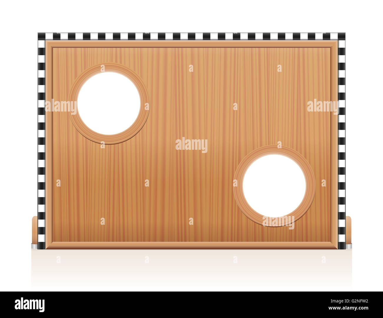Goal wall - wooden target shooting competition game equipment ...