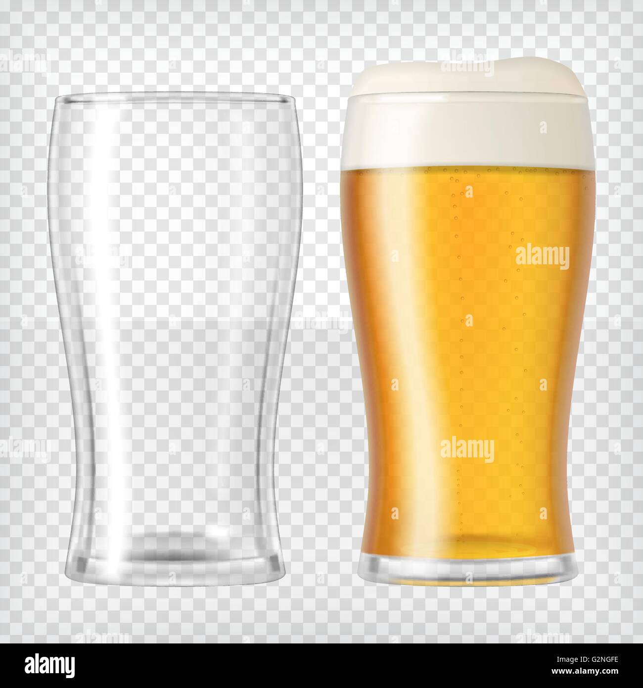Beer shaped Stock Vector Images - Alamy