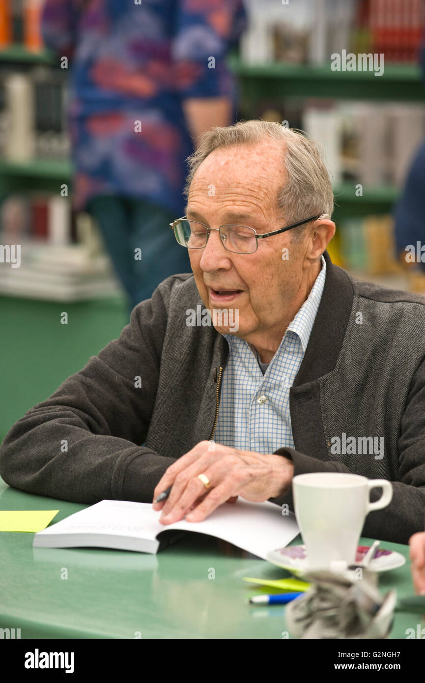 William Perry former USA Defence Secretary pictured book signing in the ...