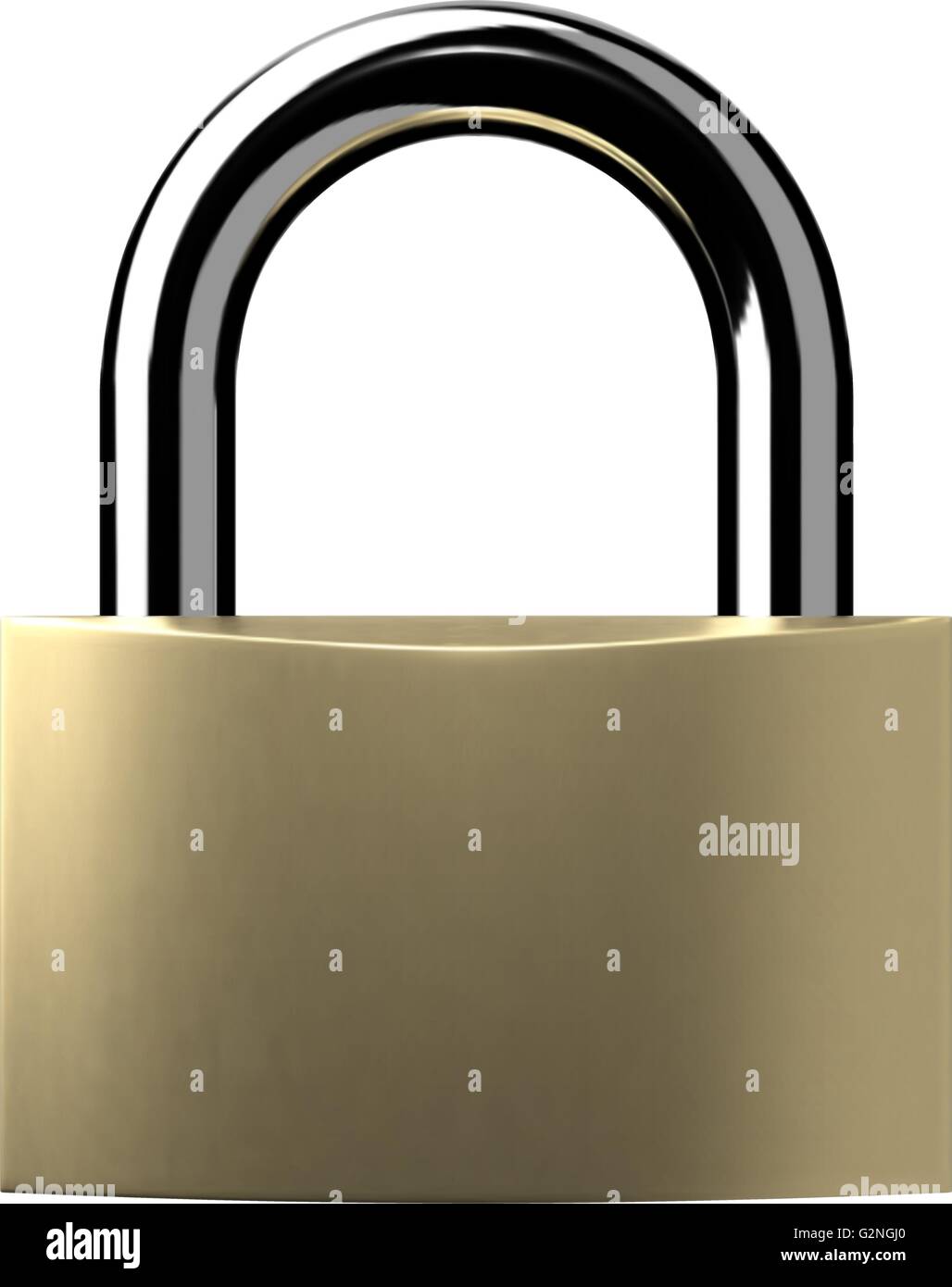 Closed lock isolated Stock Vector Image & Art - Alamy