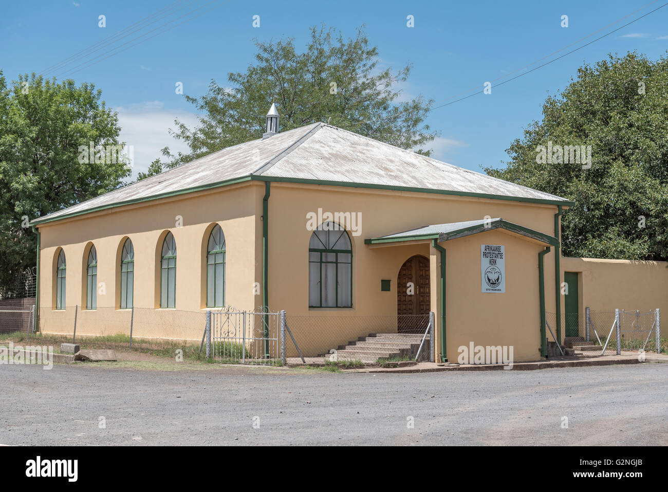 STEYNSBURG, SOUTH AFRICA - FEBRUARY 16, 2016: The Afrikaans Protestant ...