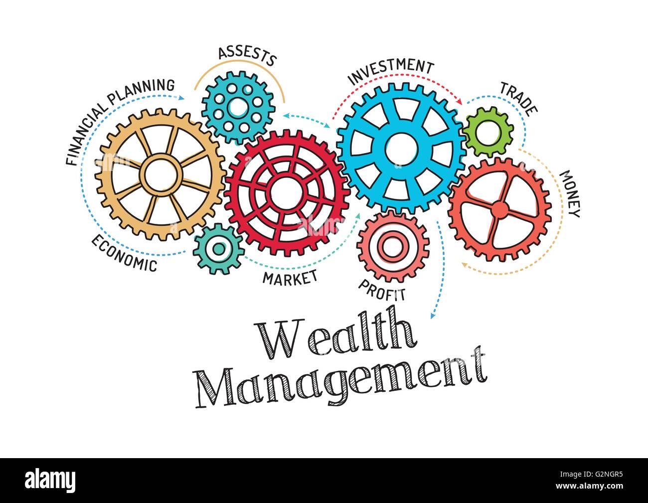 Economic mechanism Stock Vector Images - Alamy