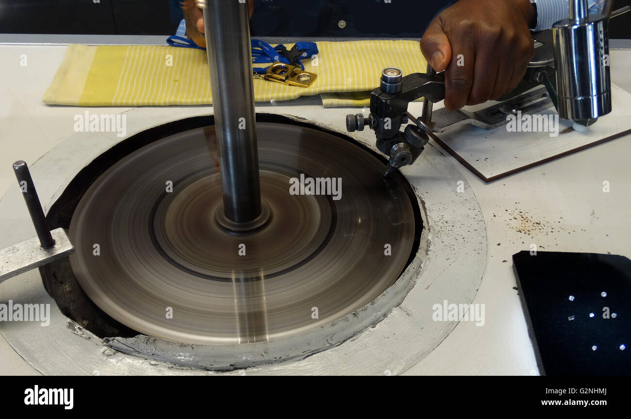 Iron discs used to shape and polish diamonds. The Cast iron disc ...