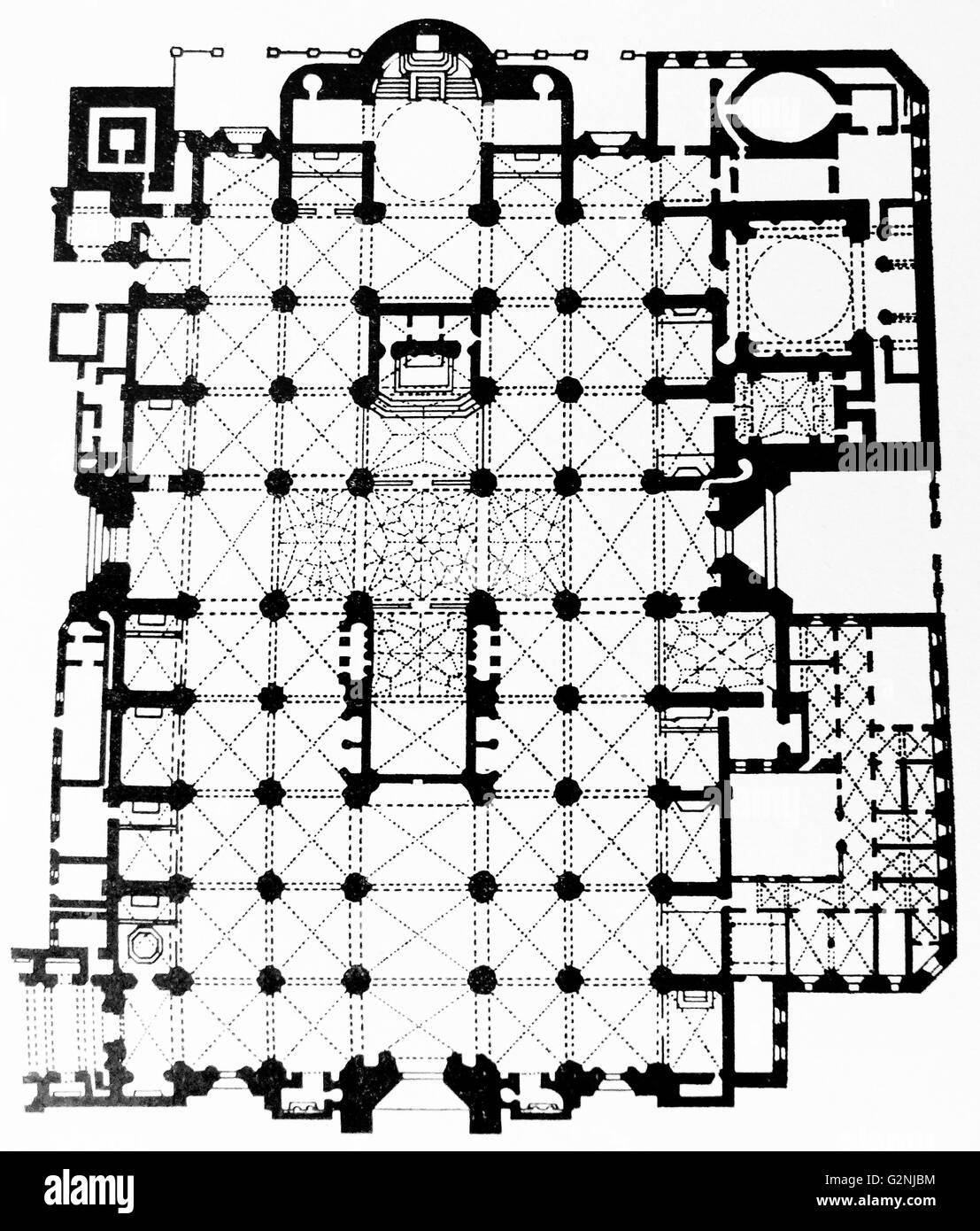 Cathedral of Seville floor plan. The Cathedral of Saint Mary of the See ...