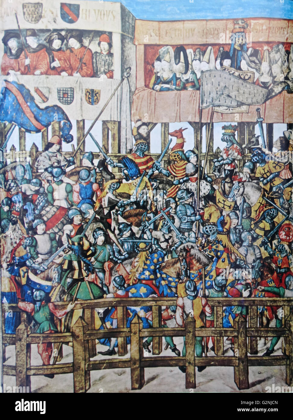 15th century french knight hi-res stock photography and images - Alamy