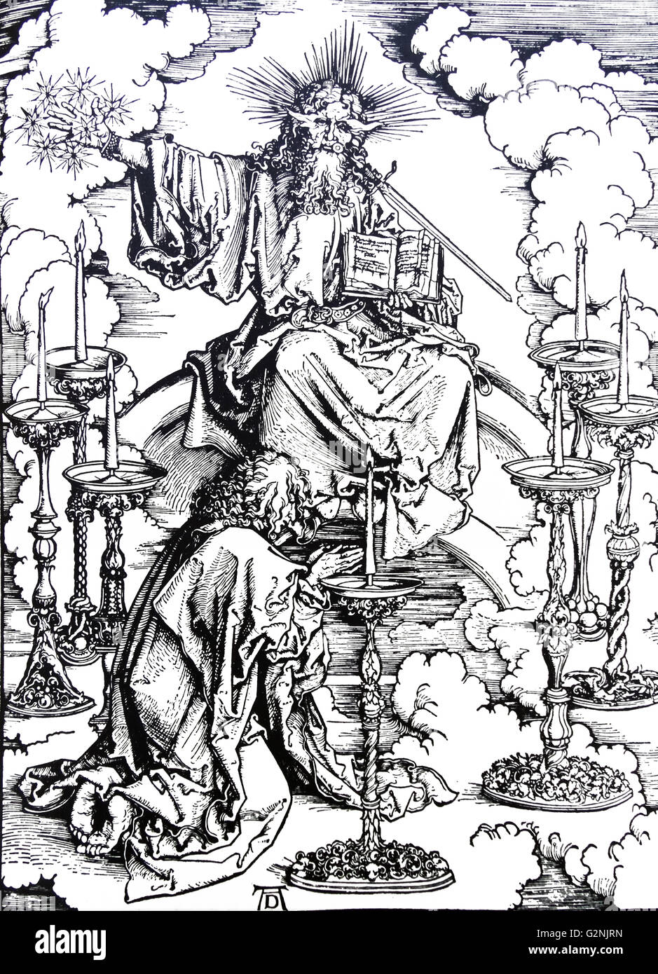 Albrecht Durer's visual interpretation of St John's vision of God ...